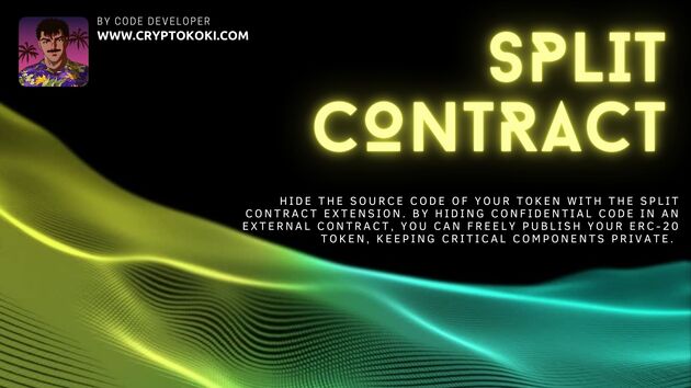 Split Contract extension for ERC-20 token